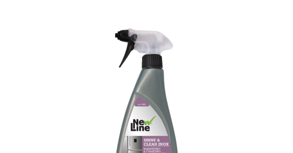 ΚΑΘΑΡΙΣΤΙΚΟ & ΓΥΑΛΙΣΤΙΚΟ ΓΙΑ ΑΝΟΞΕΙΔΩΤΕΣ ΕΠΙΦΑΝΕΙΕΣ NEW LINE Shine and ...